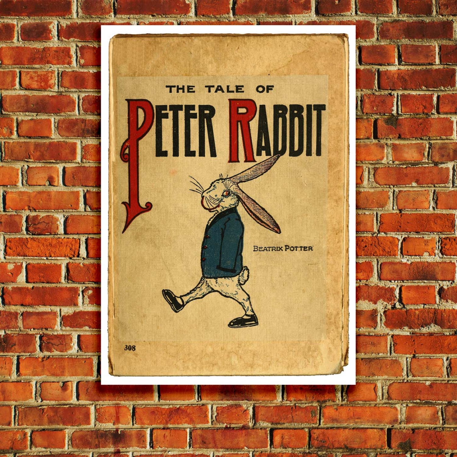 The Tale of Peter Rabbit | Children's Book Cover Poster | Just Posters